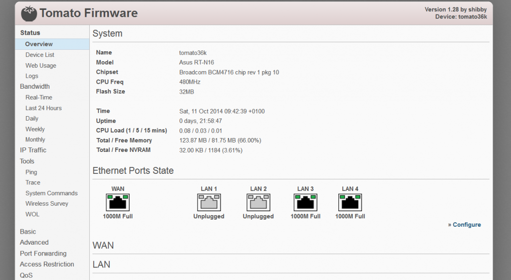 Tomato Theme Base | online theme resource for tomato firmware